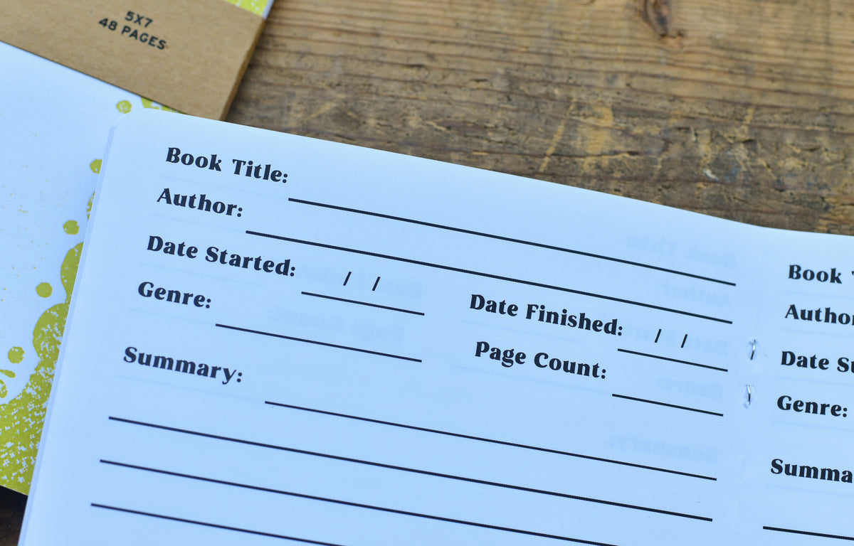 The Book Club Reading Log – The Farmer's Daughter Fibers