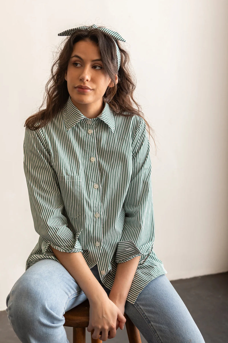 Butano Button Up Pattern by Friday Pattern Co. – The Farmer's Daughter ...